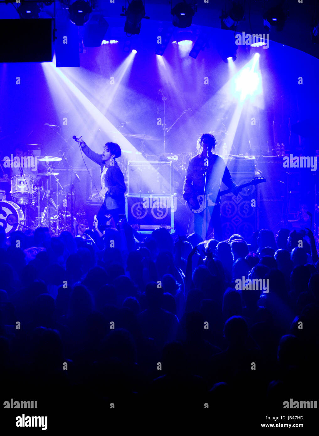New Beat Fund Band Performing At The Teragram Ballroom Downtown Los