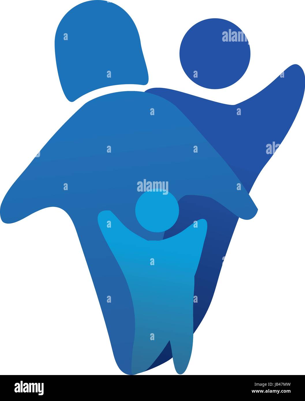 family faceless together Stock Vector Image & Art - Alamy