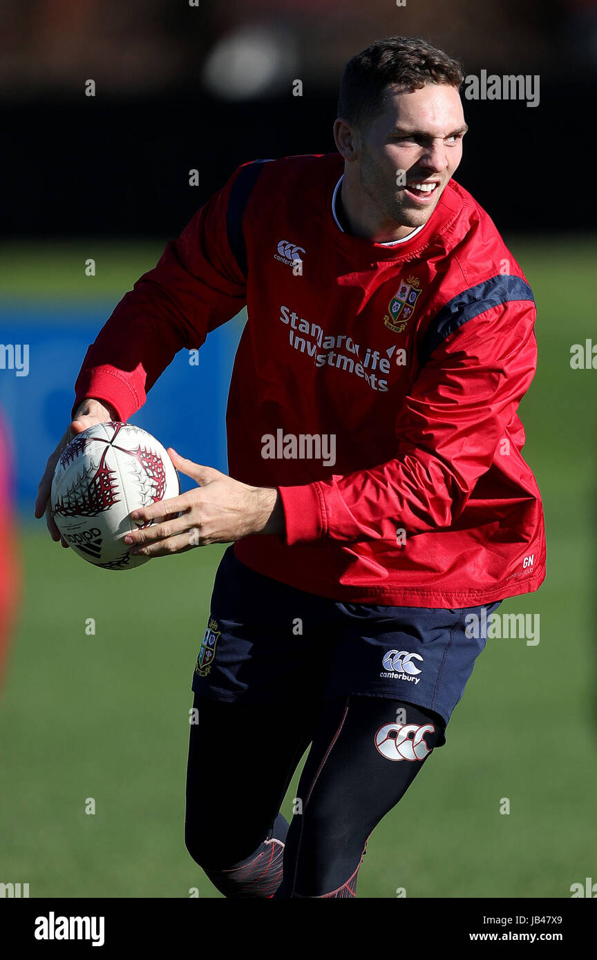 British & Irish Lions George North during the Captain's Run at the ...