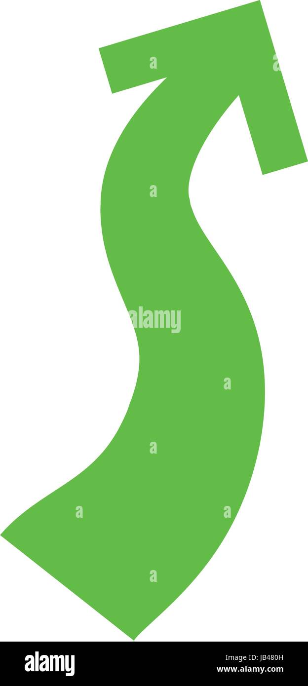 shape arrow curve Stock Vector Image & Art - Alamy