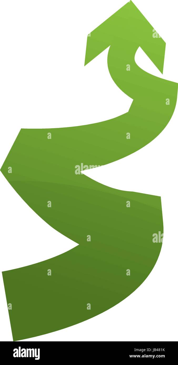 shape arrow curve Stock Vector Image & Art - Alamy