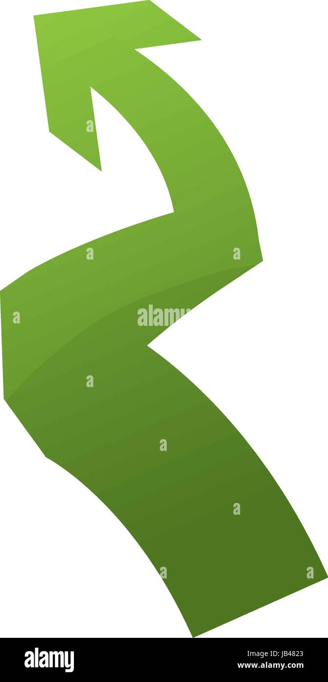 shape arrow curve Stock Vector Image & Art - Alamy