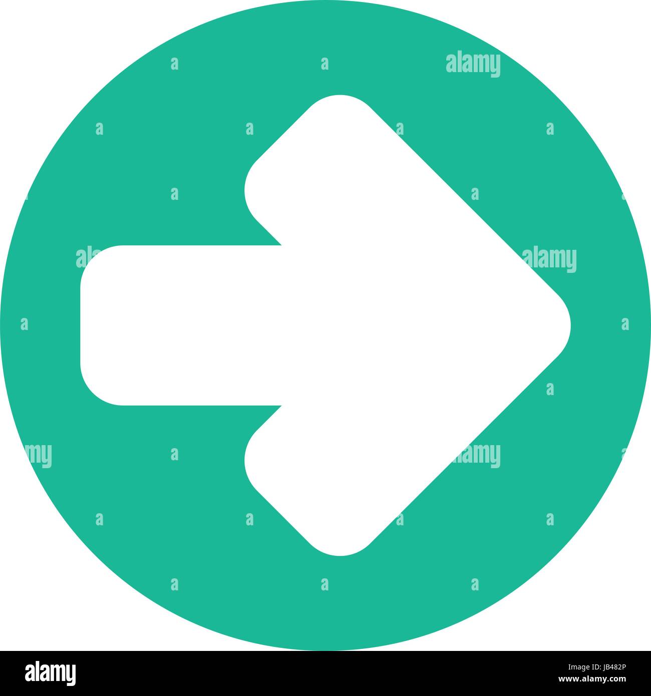 arrow to right sign Stock Vector Image & Art - Alamy