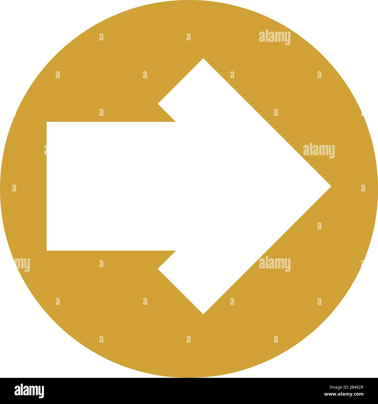 arrow to right sign Stock Vector Image & Art - Alamy