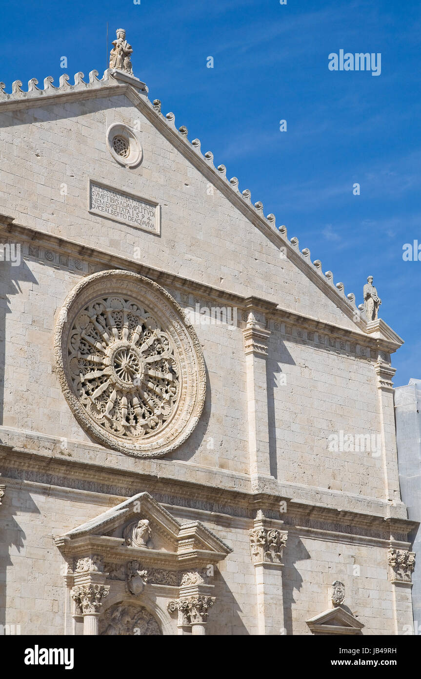St. Eustachio Cathedral. Acquaviva delle Fonti. Puglia. Italy Stock ...
