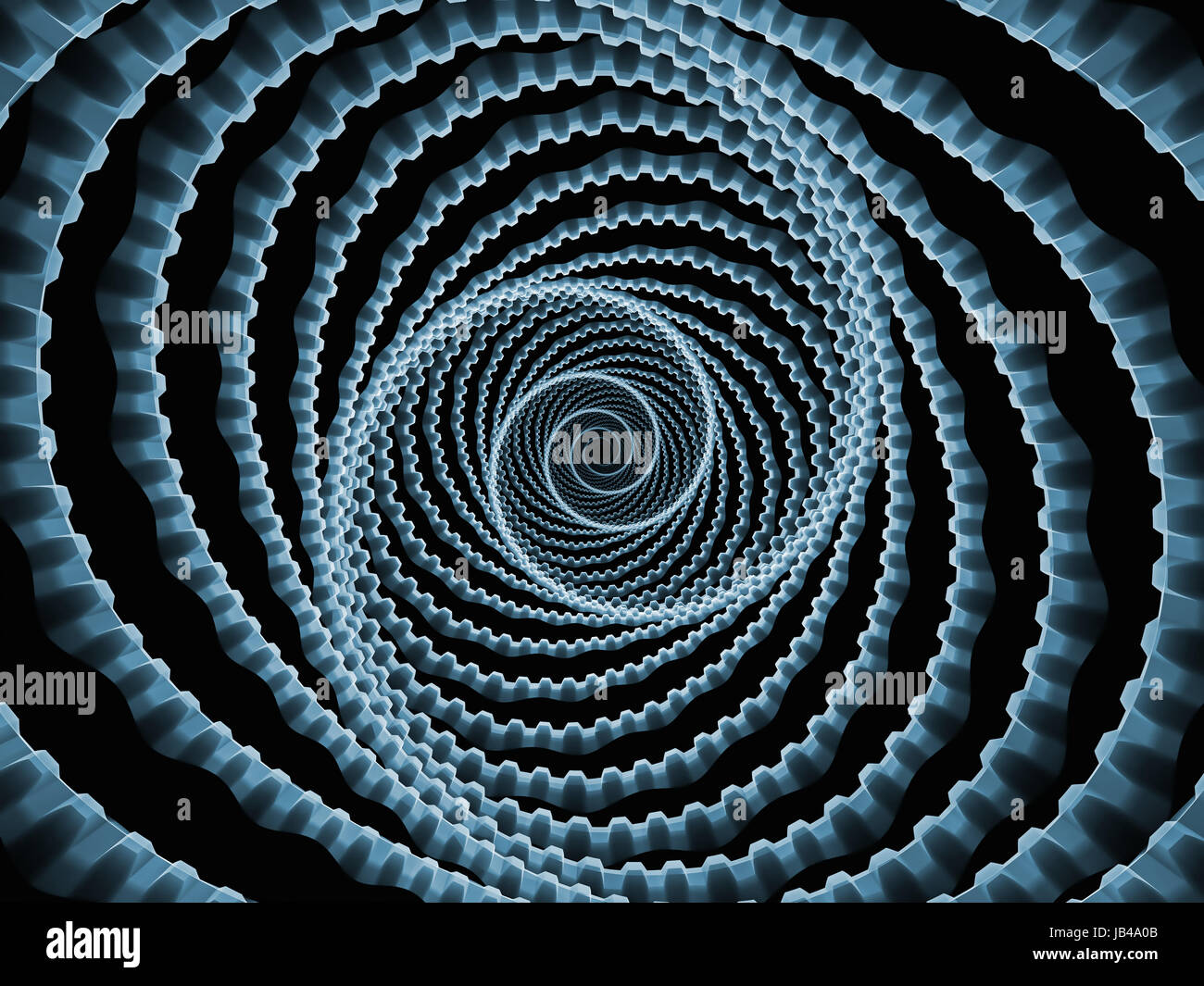 Blue Gears series. Background of blue fractal gear elements for your ...