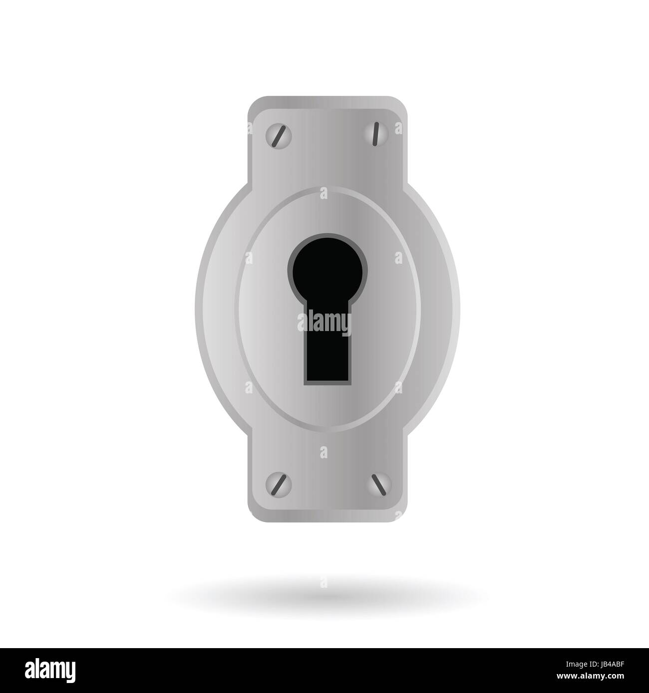 colorful illustration with keyhole for your design Stock Photo - Alamy