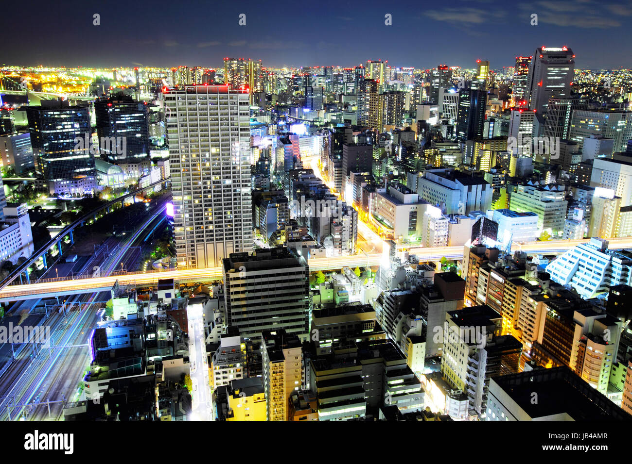 Tokyo at night Stock Photo - Alamy