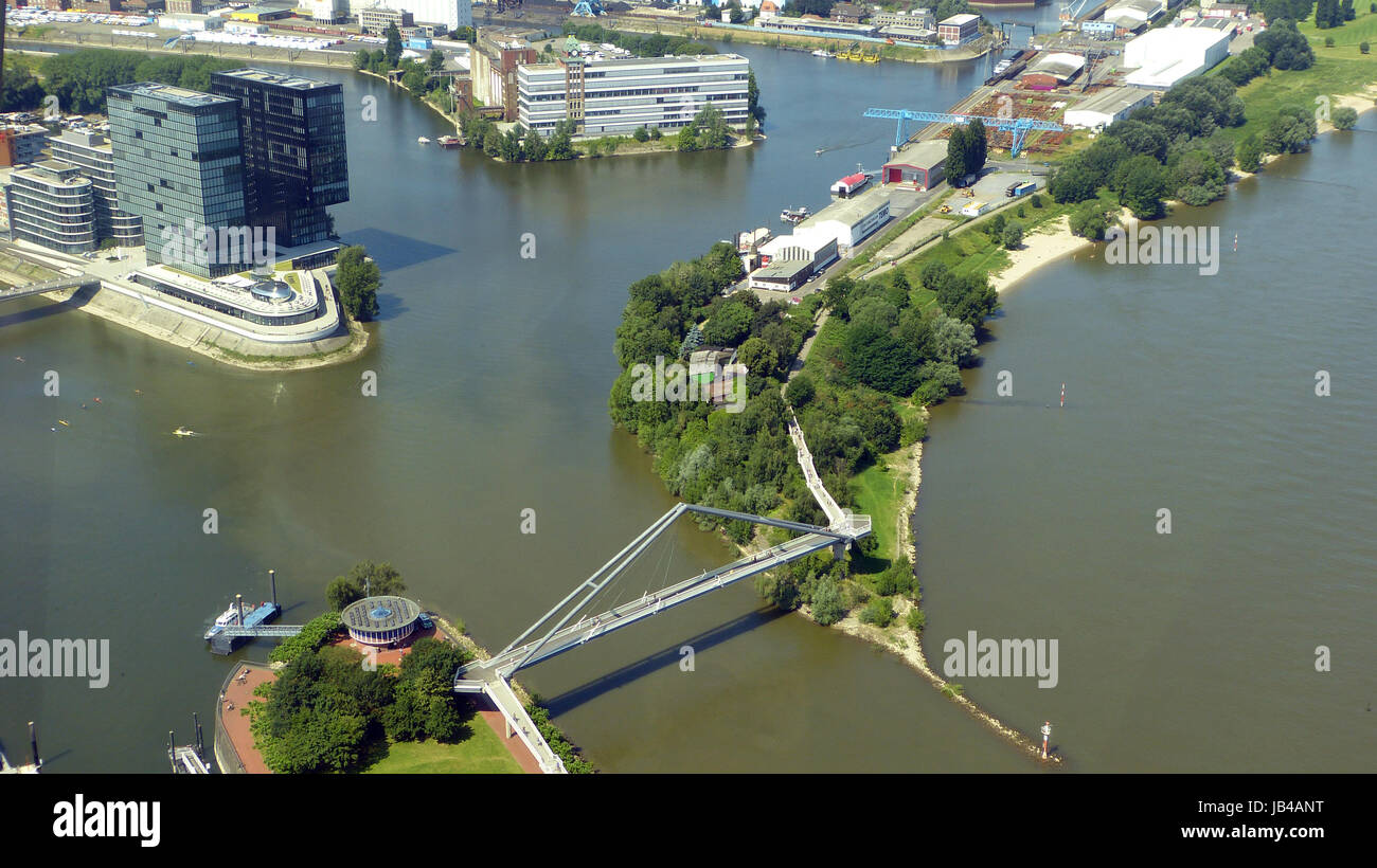 aerial perspective bridge Stock Photo - Alamy