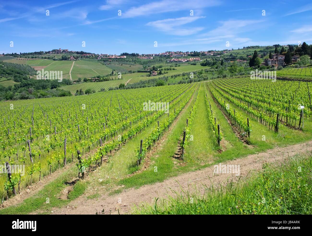 Panzano in Chianti 02 Stock Photo - Alamy