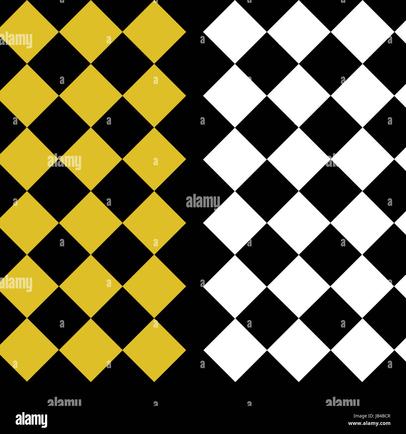 an illustration of hand drawn pattern of black, white and yellow color ...