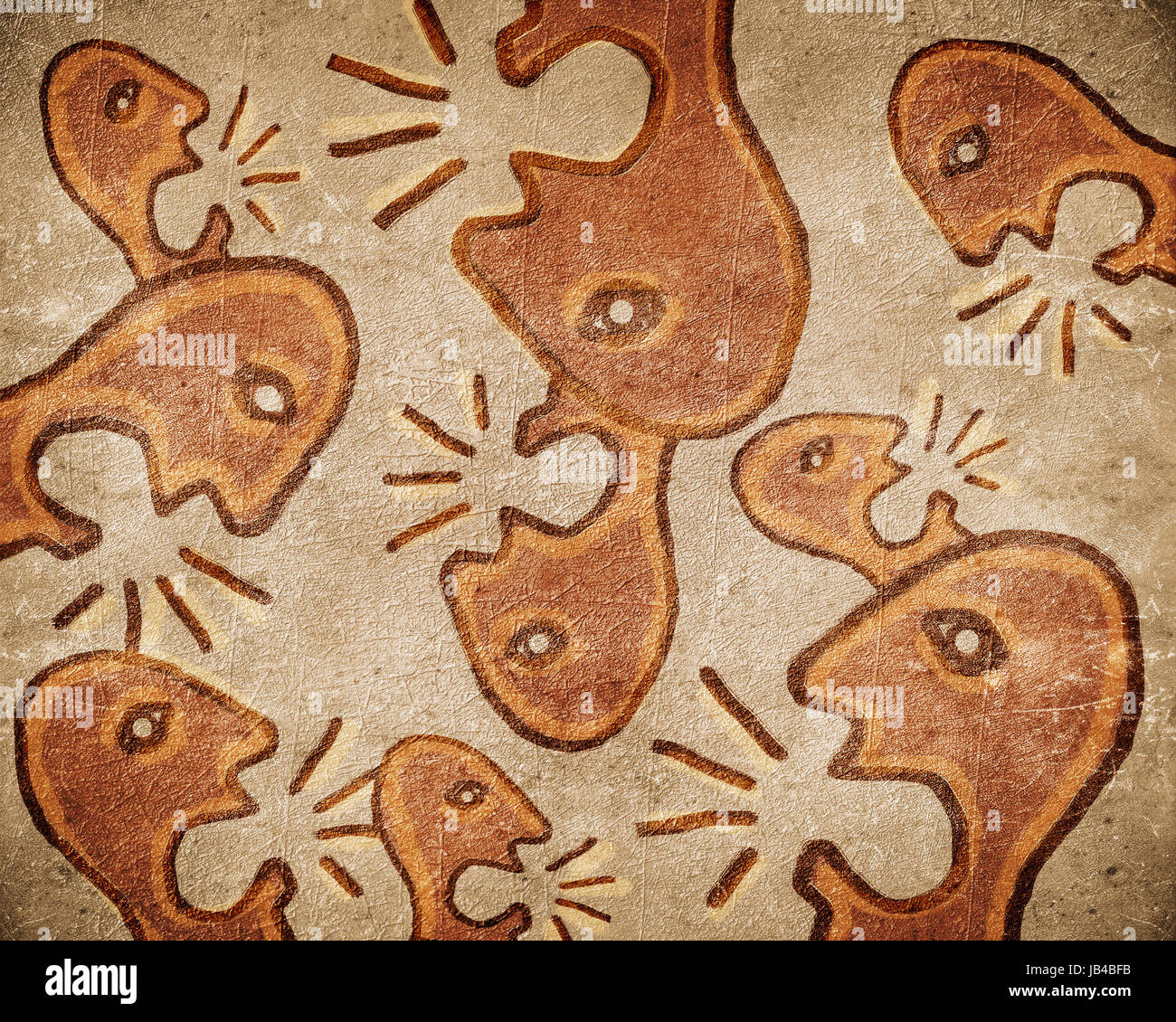 too many people speak together Stock Photo - Alamy