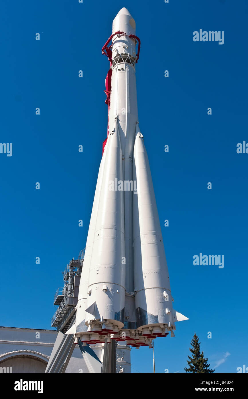 First Man In Space Rocket