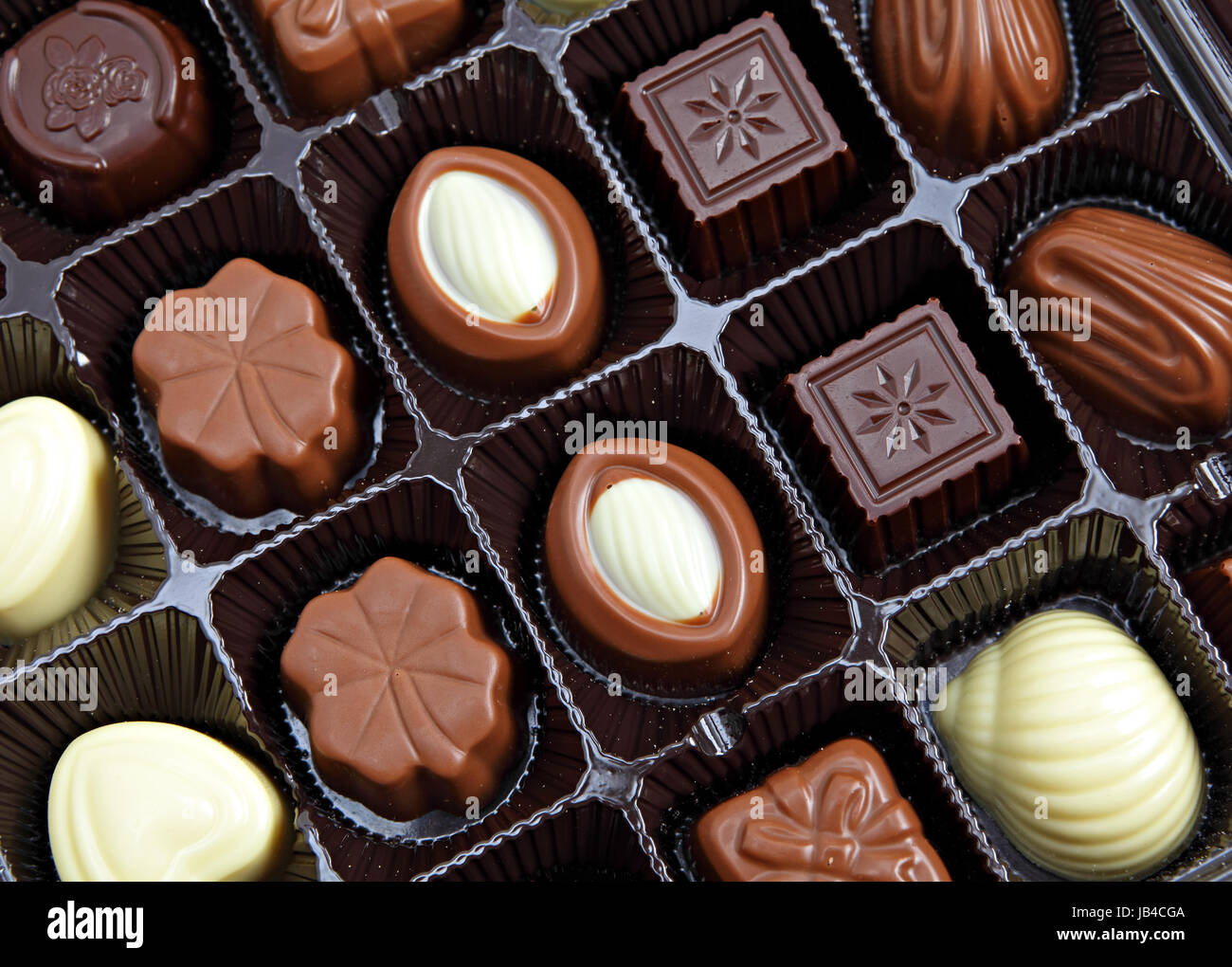 Assorted chocolate in packaging Stock Photo - Alamy