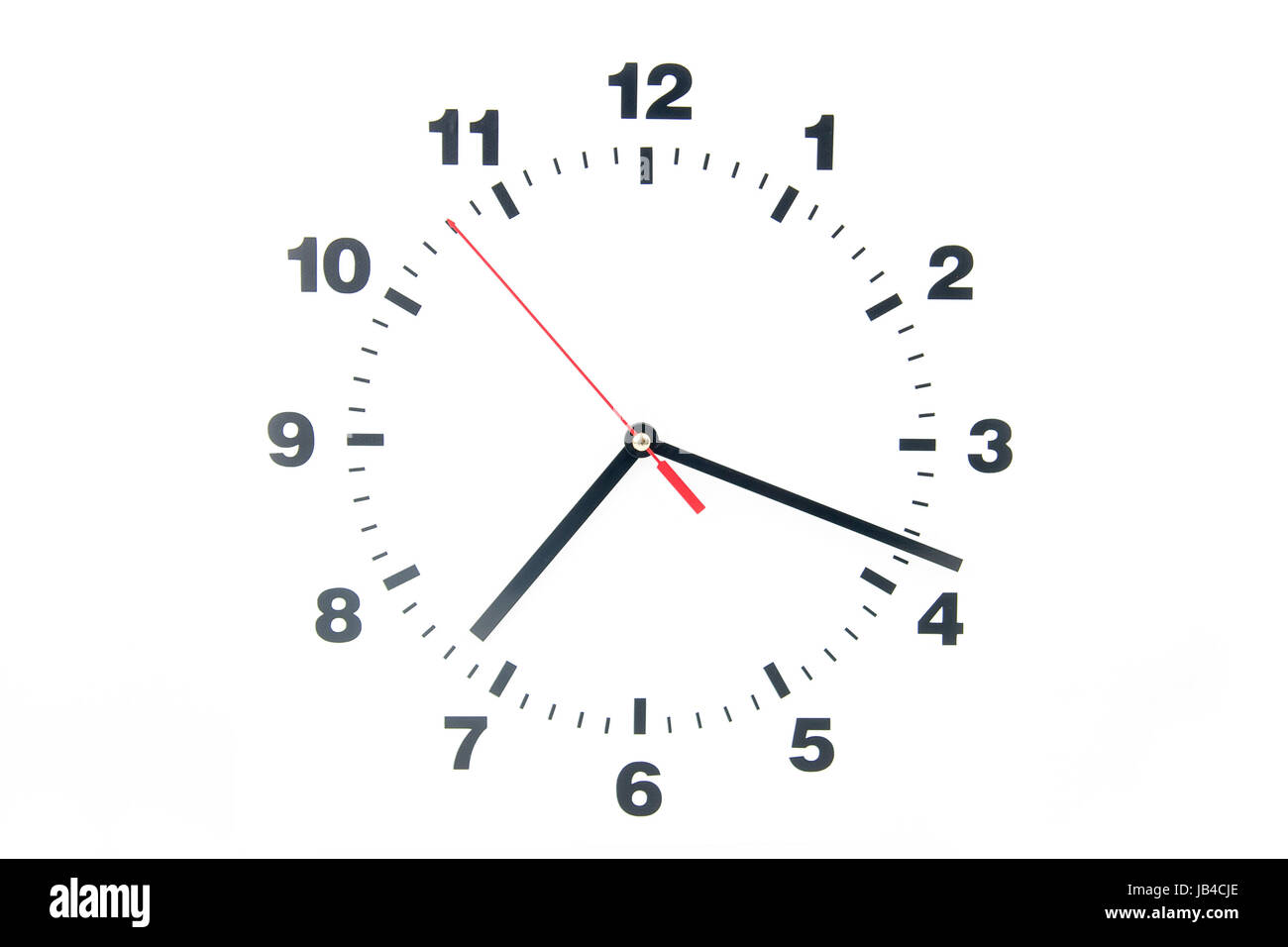 Dial of the clock isolated on white background Stock Photo - Alamy