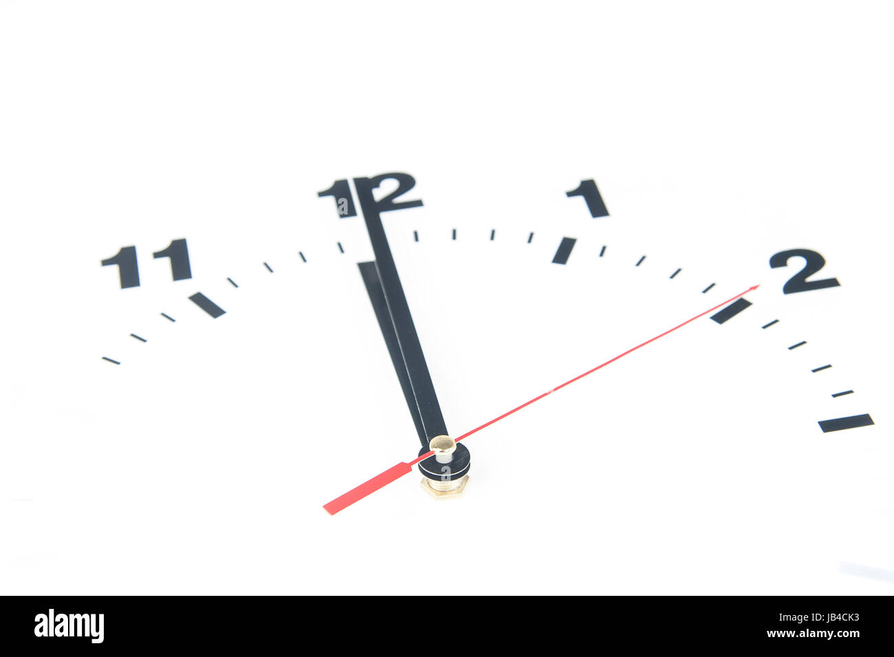 Dial of the clock isolated on white background Stock Photo - Alamy