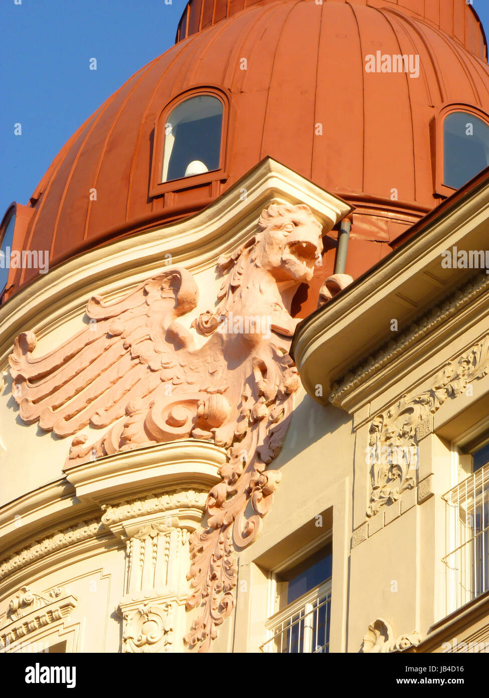 dome with stucco figures Stock Photo - Alamy