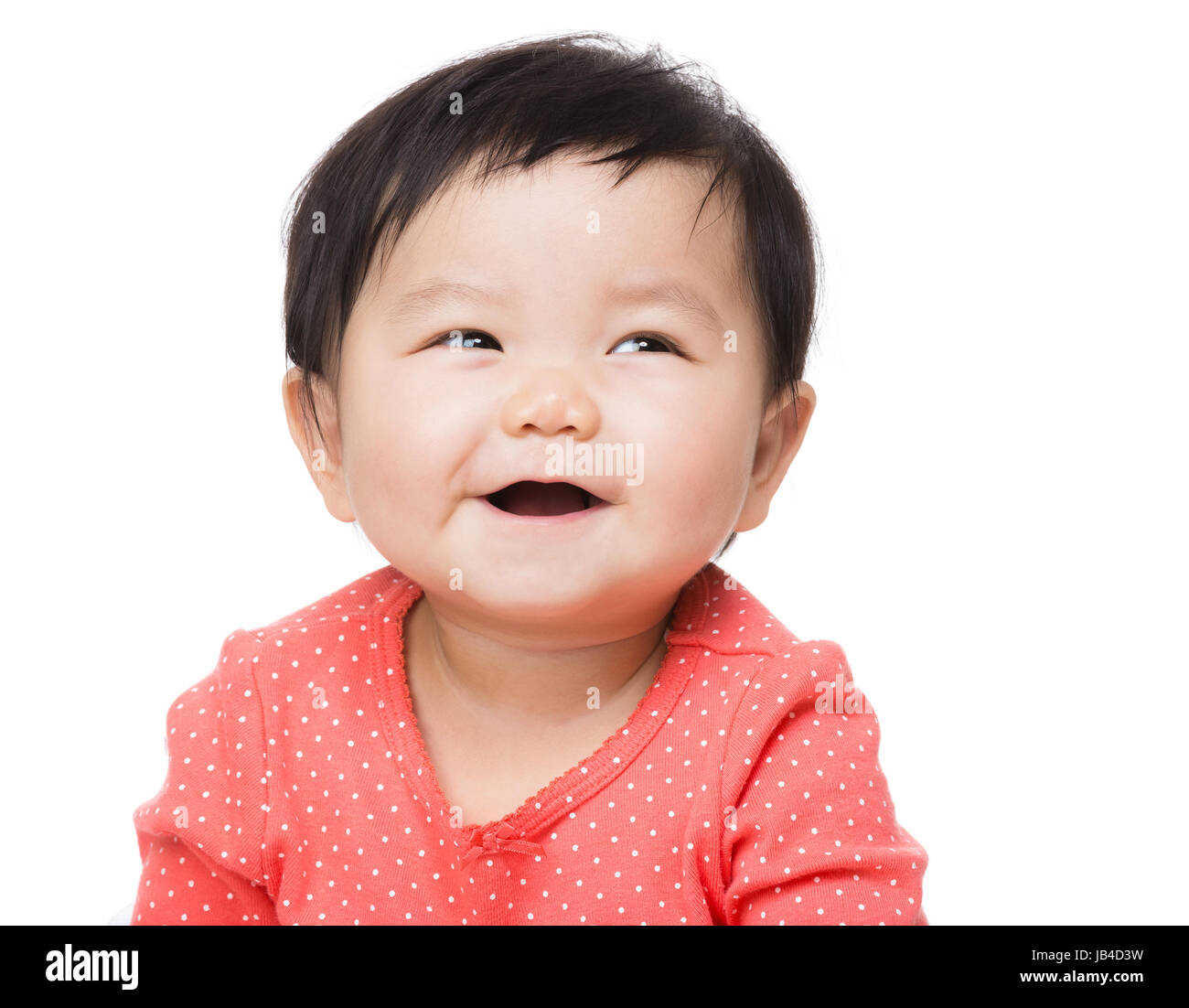 Baby feel so happy Stock Photo - Alamy