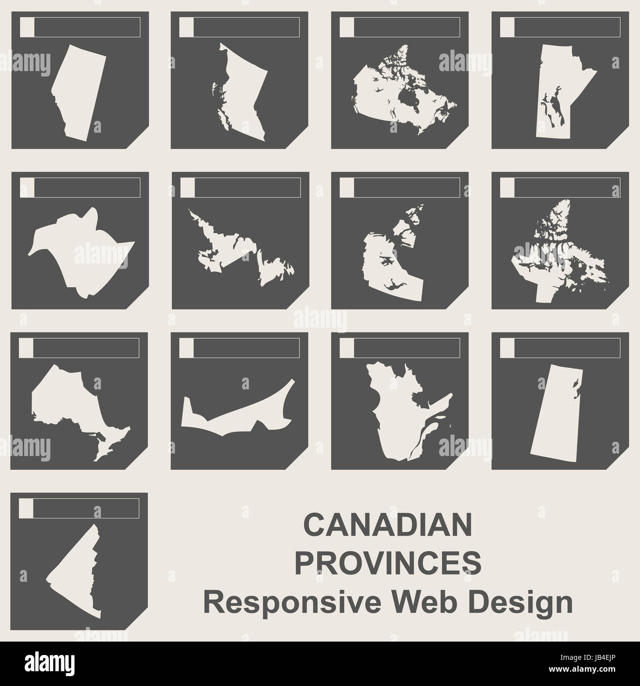 Ontario Province Map High Resolution Stock Photography and Images - Alamy