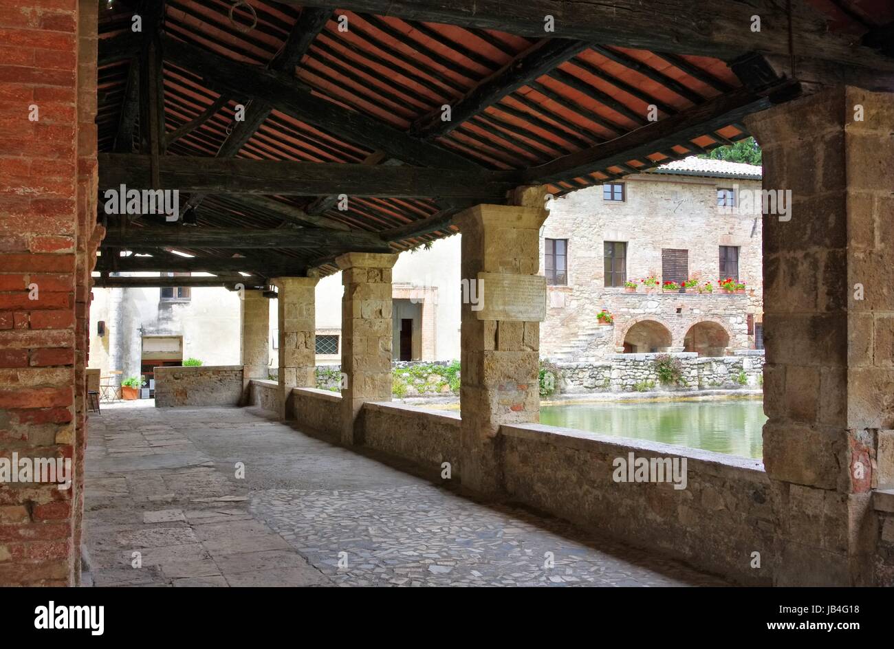 Toskana bagno vignoni hi-res stock photography and images - Alamy