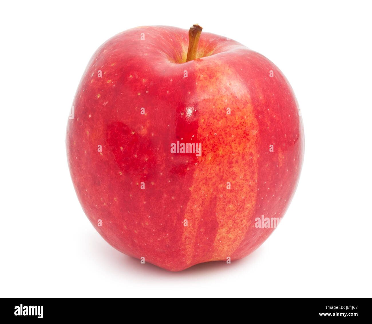 Nice fresh apple isolated on white background Stock Photo - Alamy