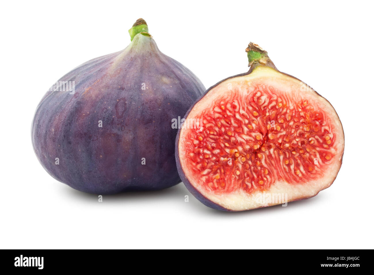 Fresh fig fruits isolated on white background Stock Photo - Alamy