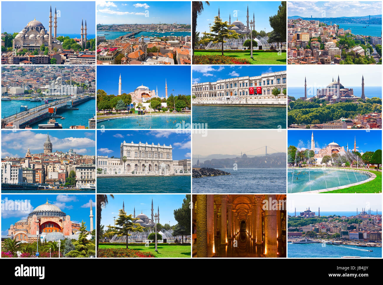 Collection of beautiful photos in Istanbul, Turkey Stock Photo - Alamy