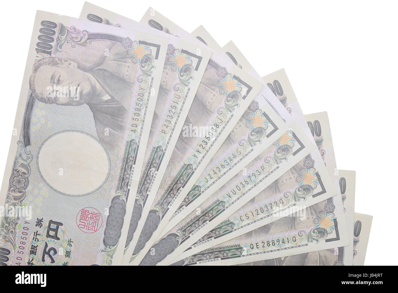 Banknotes of the Japanese yen- 10,000 yen Stock Photo - Alamy