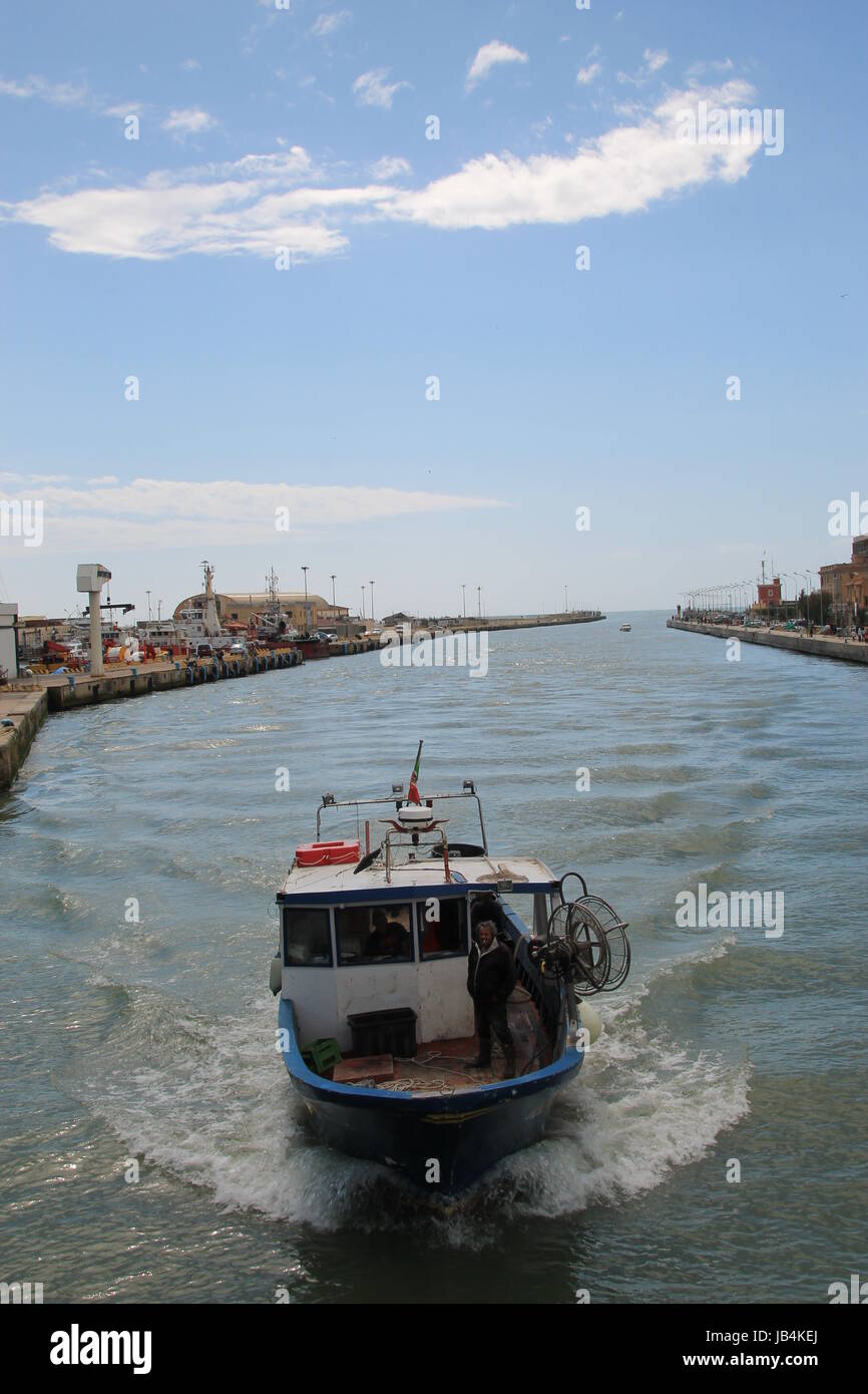 fish ship fiumicino Stock Photo - Alamy