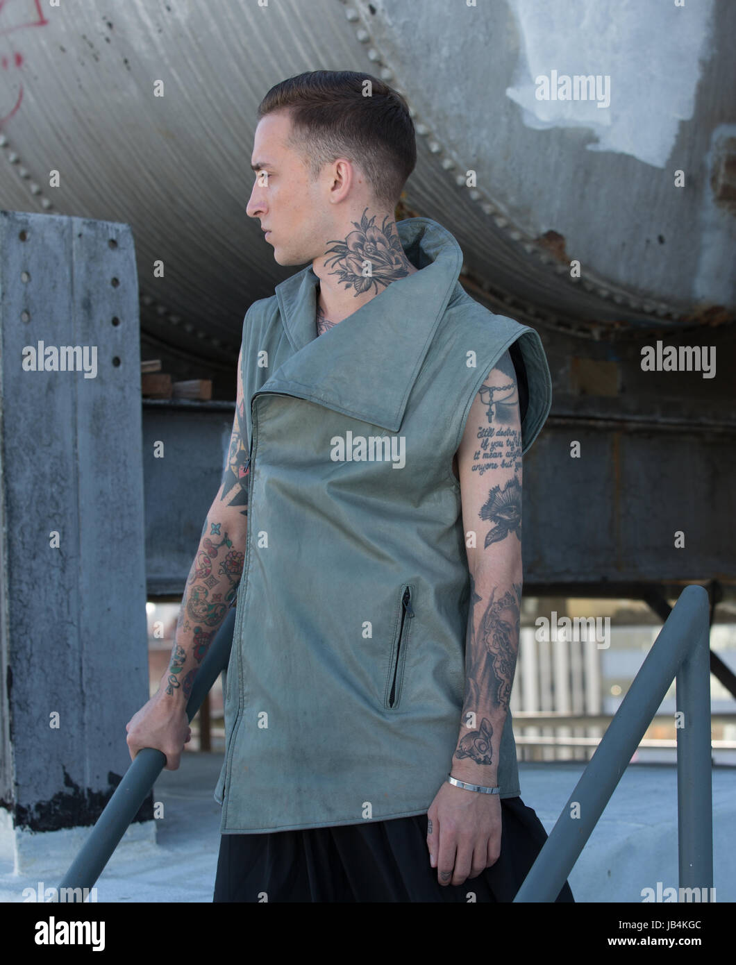 Mens with tattoo on body hi-res stock photography and images - Alamy