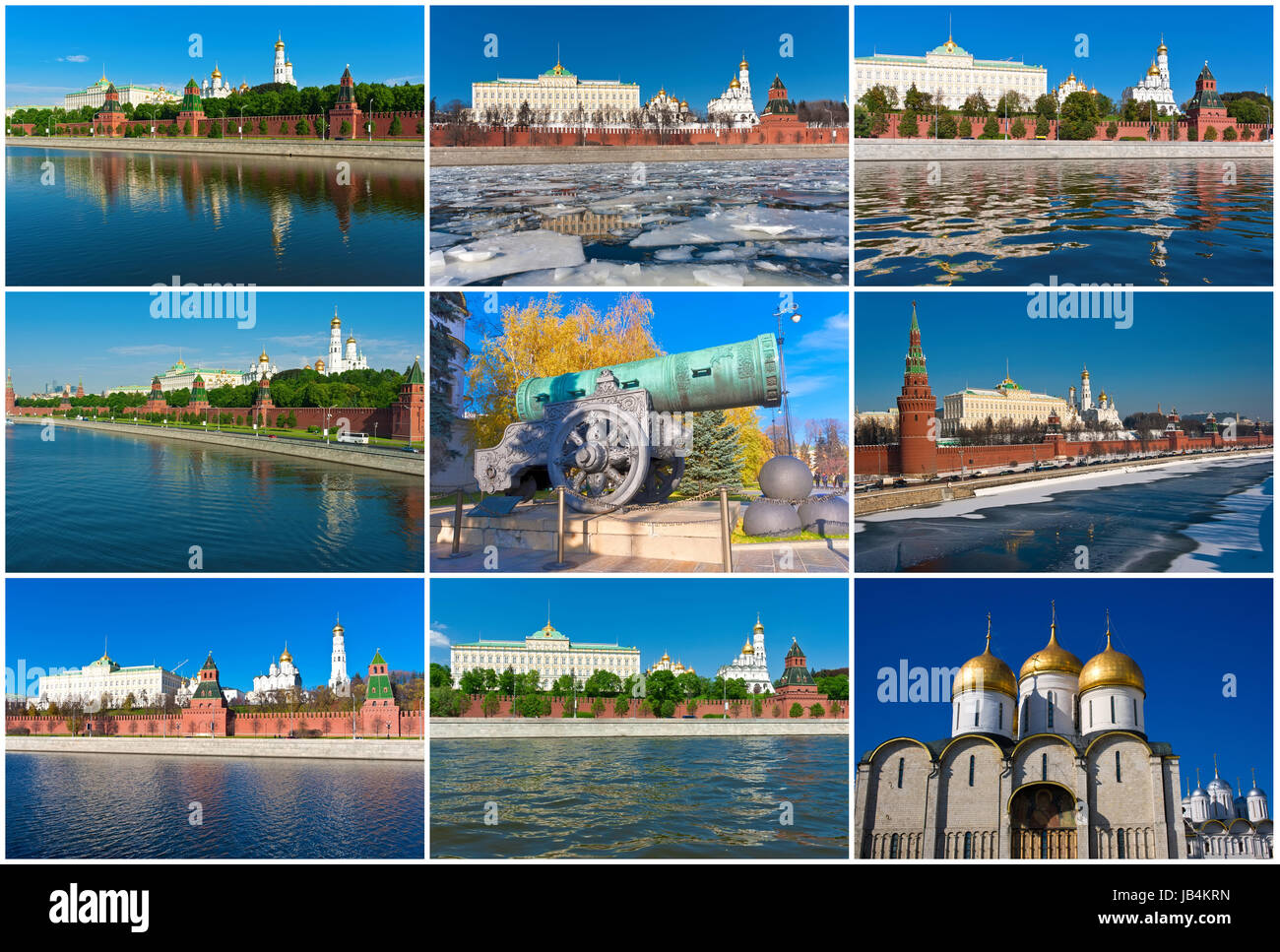 Beautiful photos of Moscow Kremlin and Moskva river, Russia Stock Photo ...