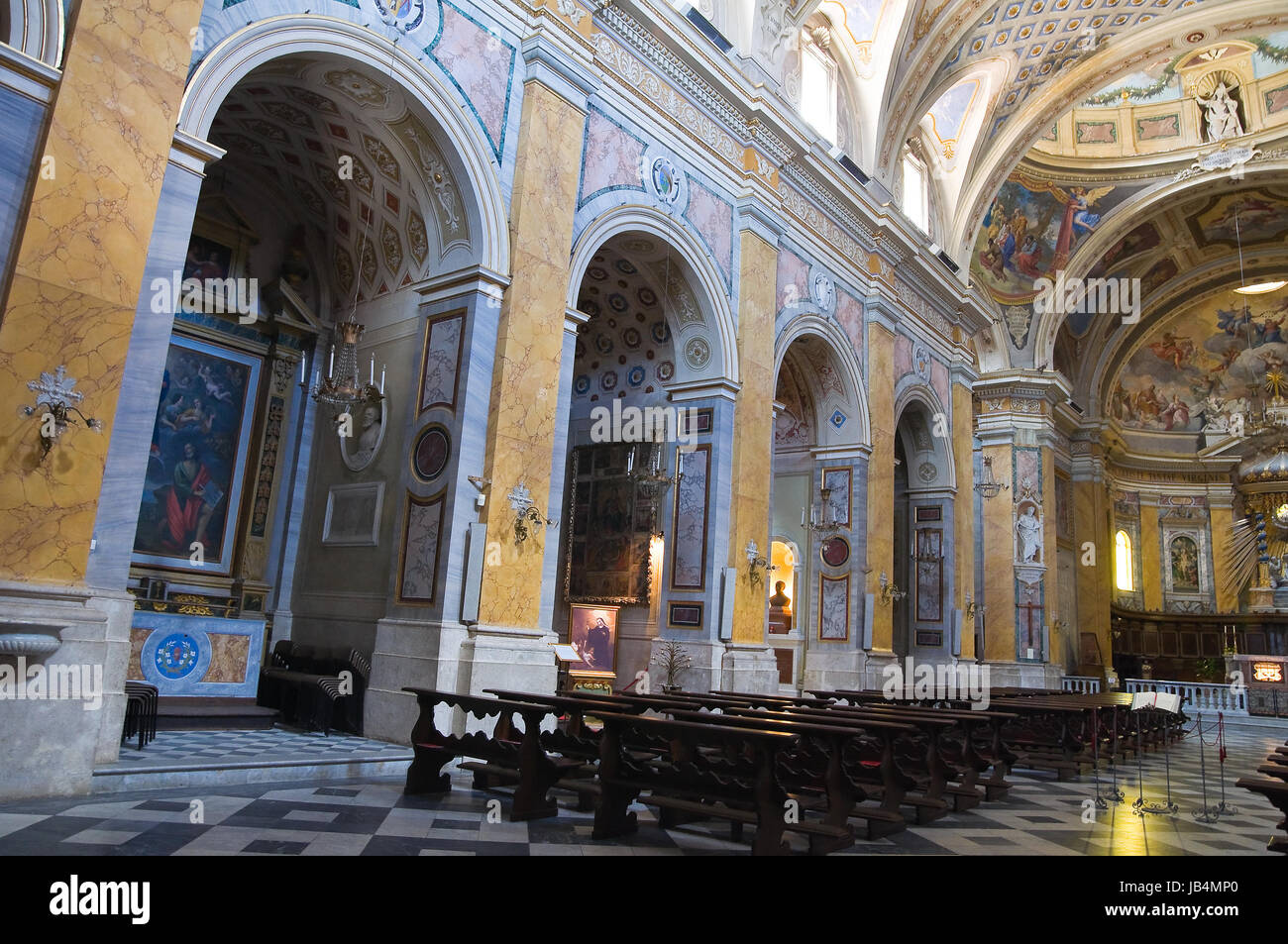 Cathedral of Amelia. Umbria. Italy Stock Photo - Alamy
