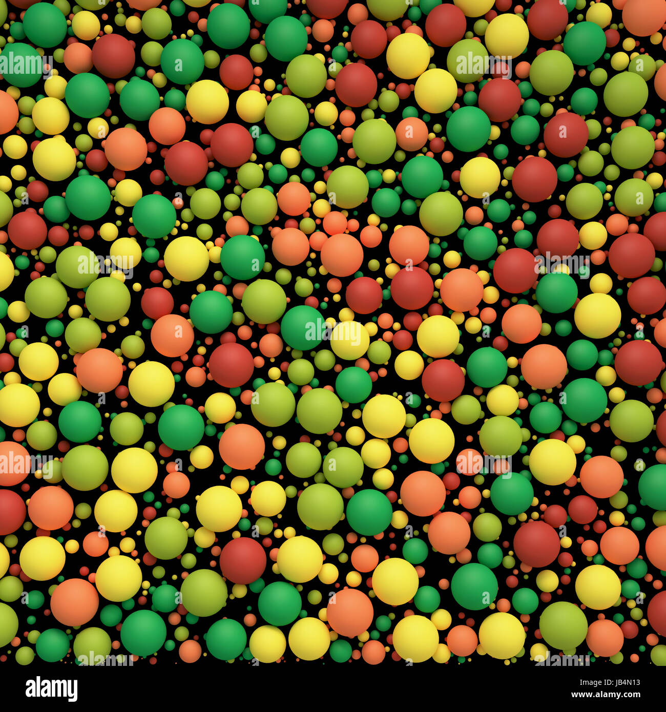 colorful 3D balls background - computer generated Stock Photo - Alamy
