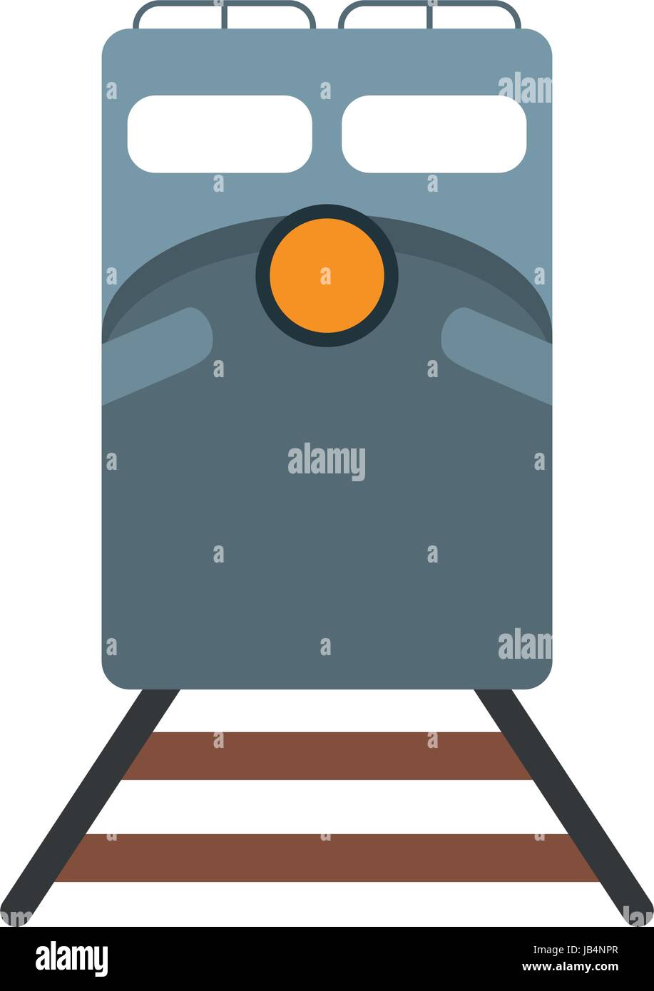 train flat illustration Stock Vector Image & Art - Alamy