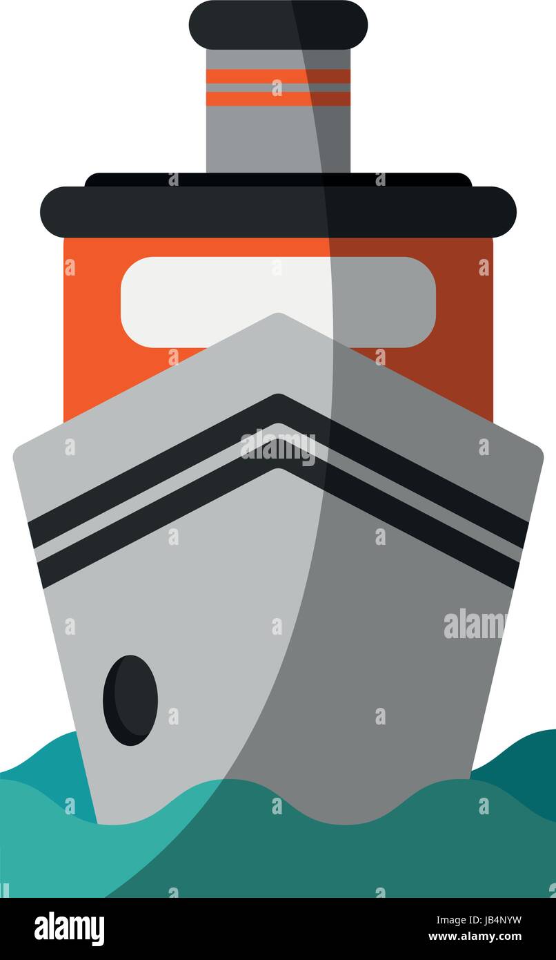 boat flat illustration shadow Stock Vector Image & Art - Alamy