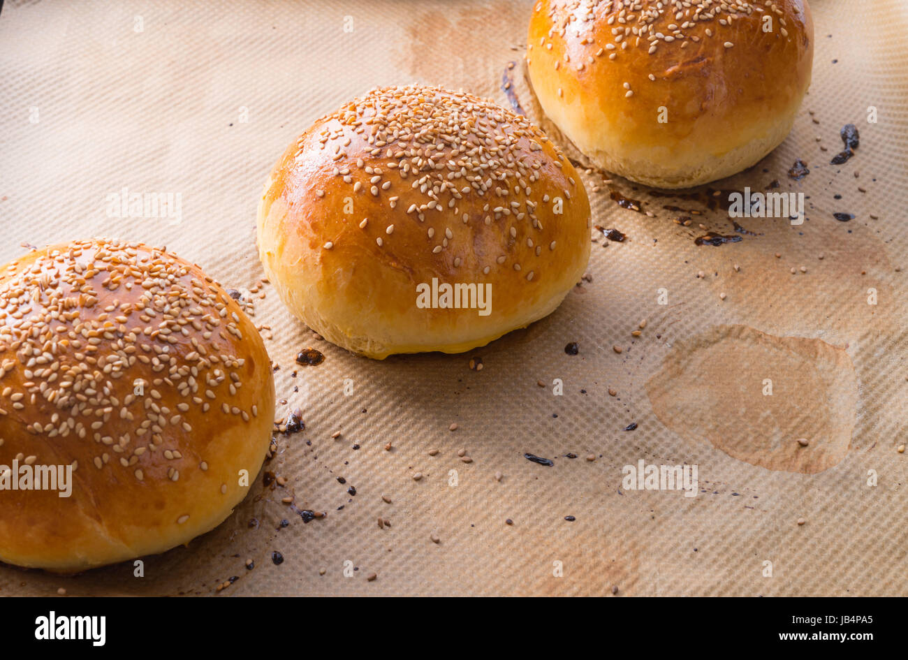 hamburger bread roll Stock Photo - Alamy