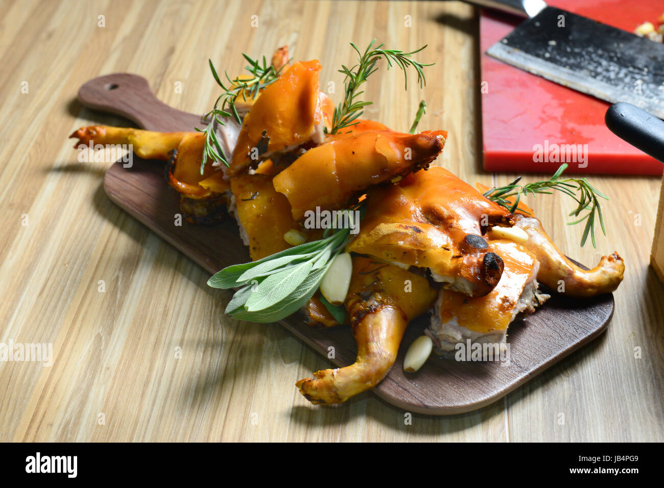 italian roast piglet Stock Photo - Alamy