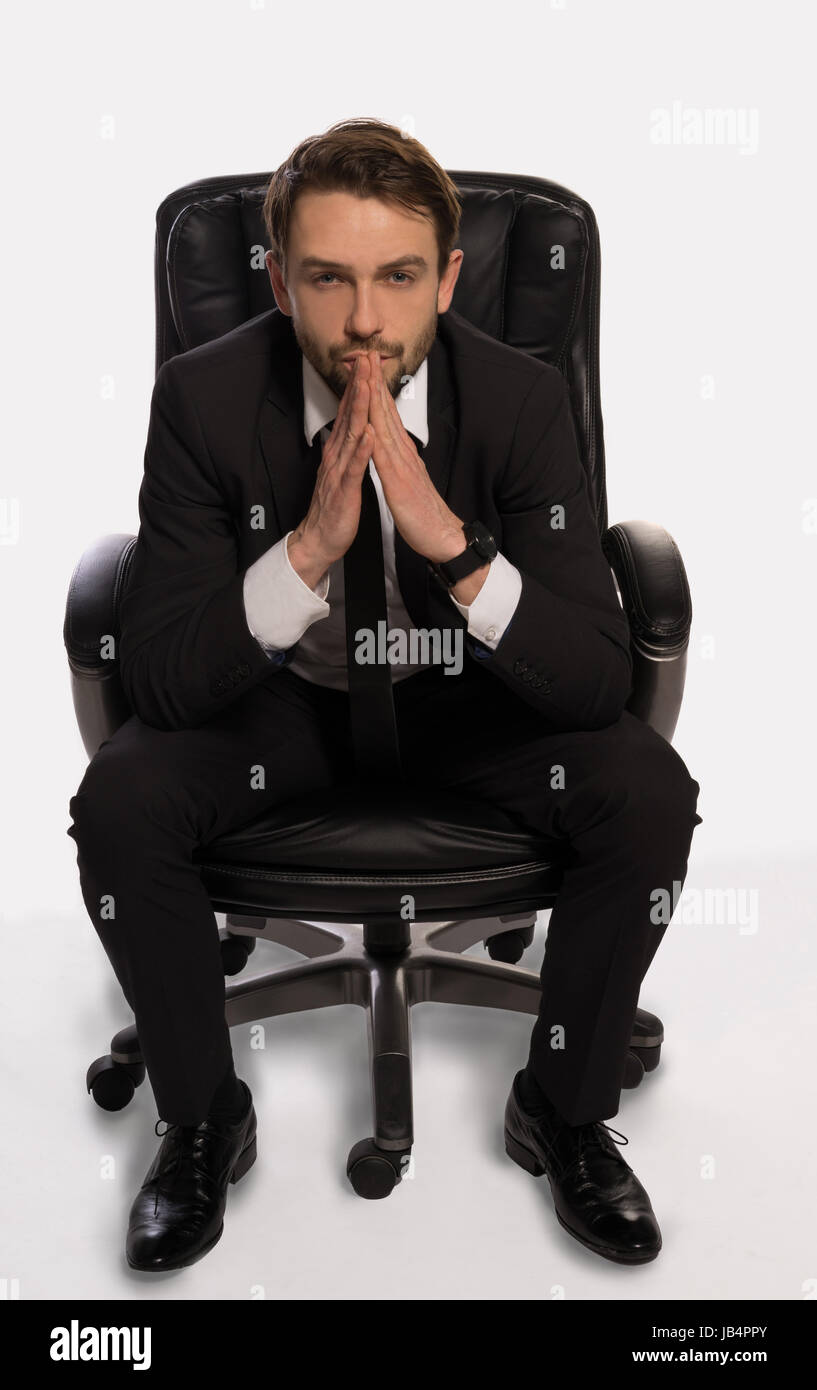 Steepled hands hi-res stock photography and images - Alamy