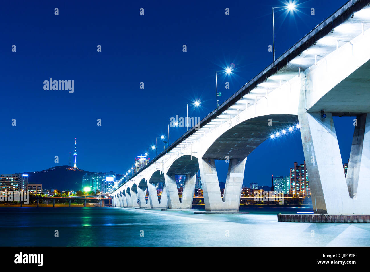 Freeway in Seoul Stock Photo - Alamy