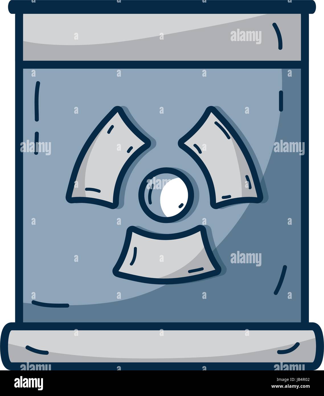 poster with radiation symbol of danger Stock Vector Image & Art - Alamy