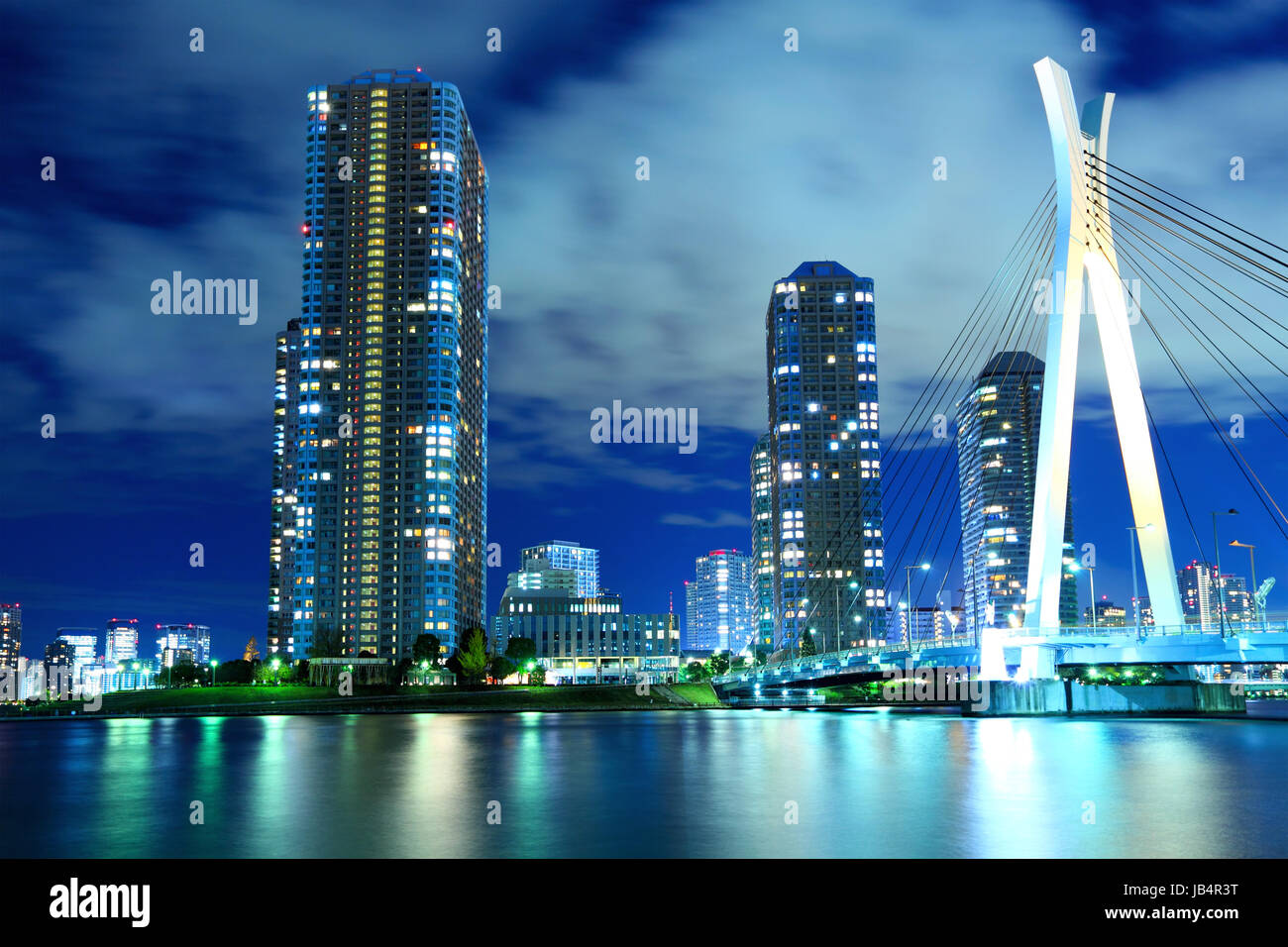 Tsukishima in Tokyo Stock Photo - Alamy