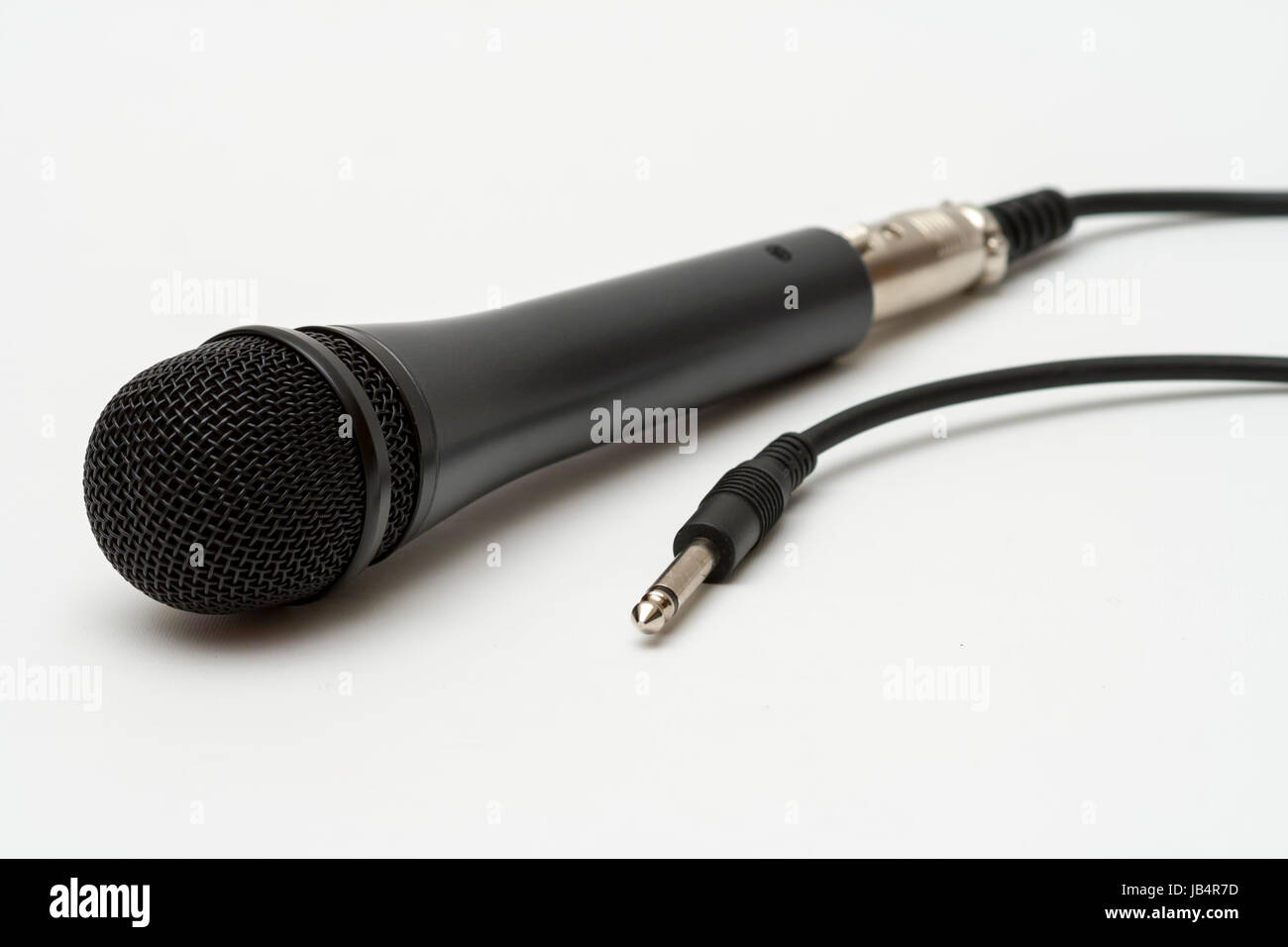 microphone isolated on white Stock Photo - Alamy