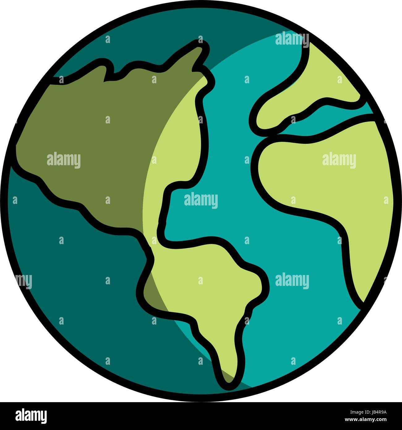 earth planet to natural ecology care Stock Vector Image & Art - Alamy