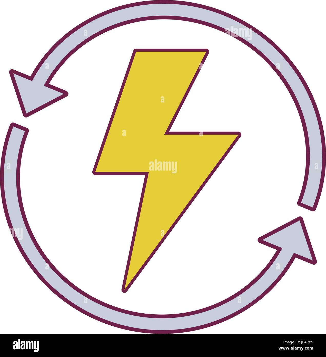 Energy arrows Stock Vector Images - Alamy