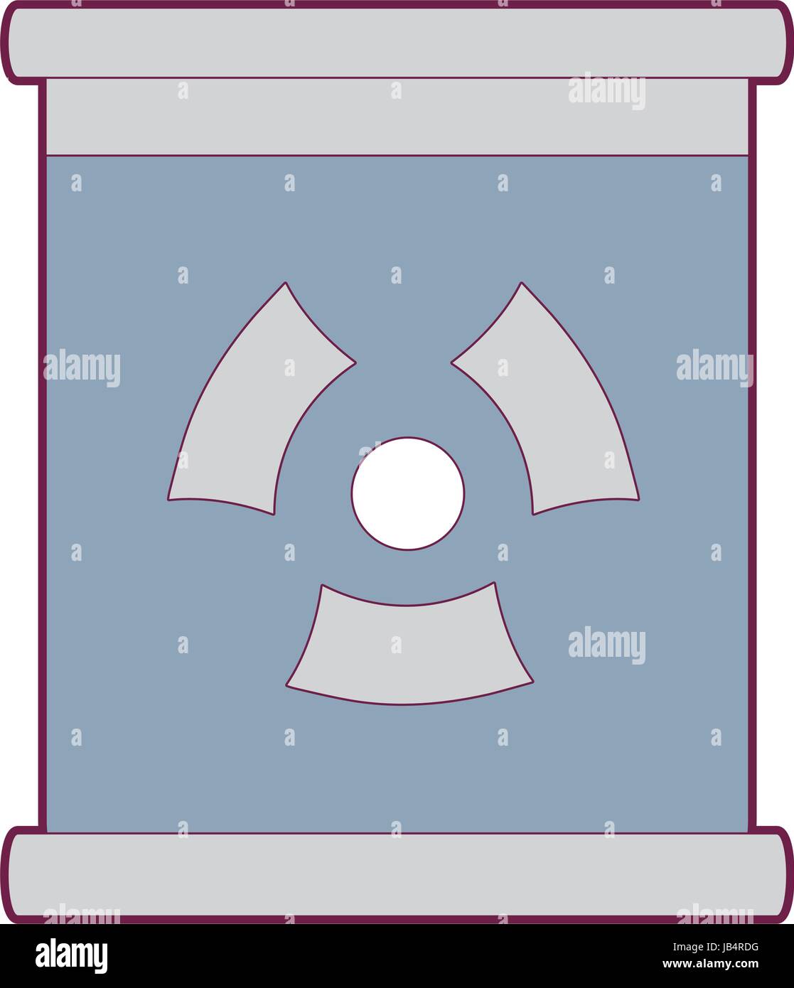 poster with radiation symbol of danger Stock Vector Image & Art - Alamy