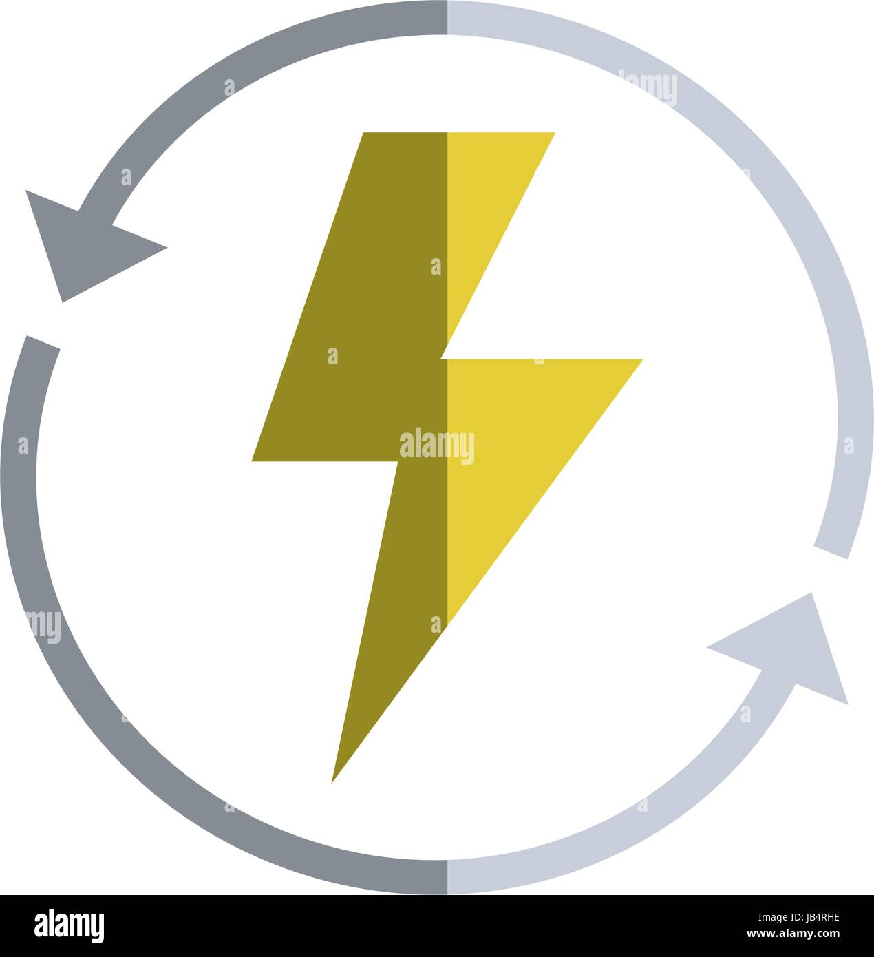 energy hazard symbol with arrows around Stock Vector Image & Art - Alamy