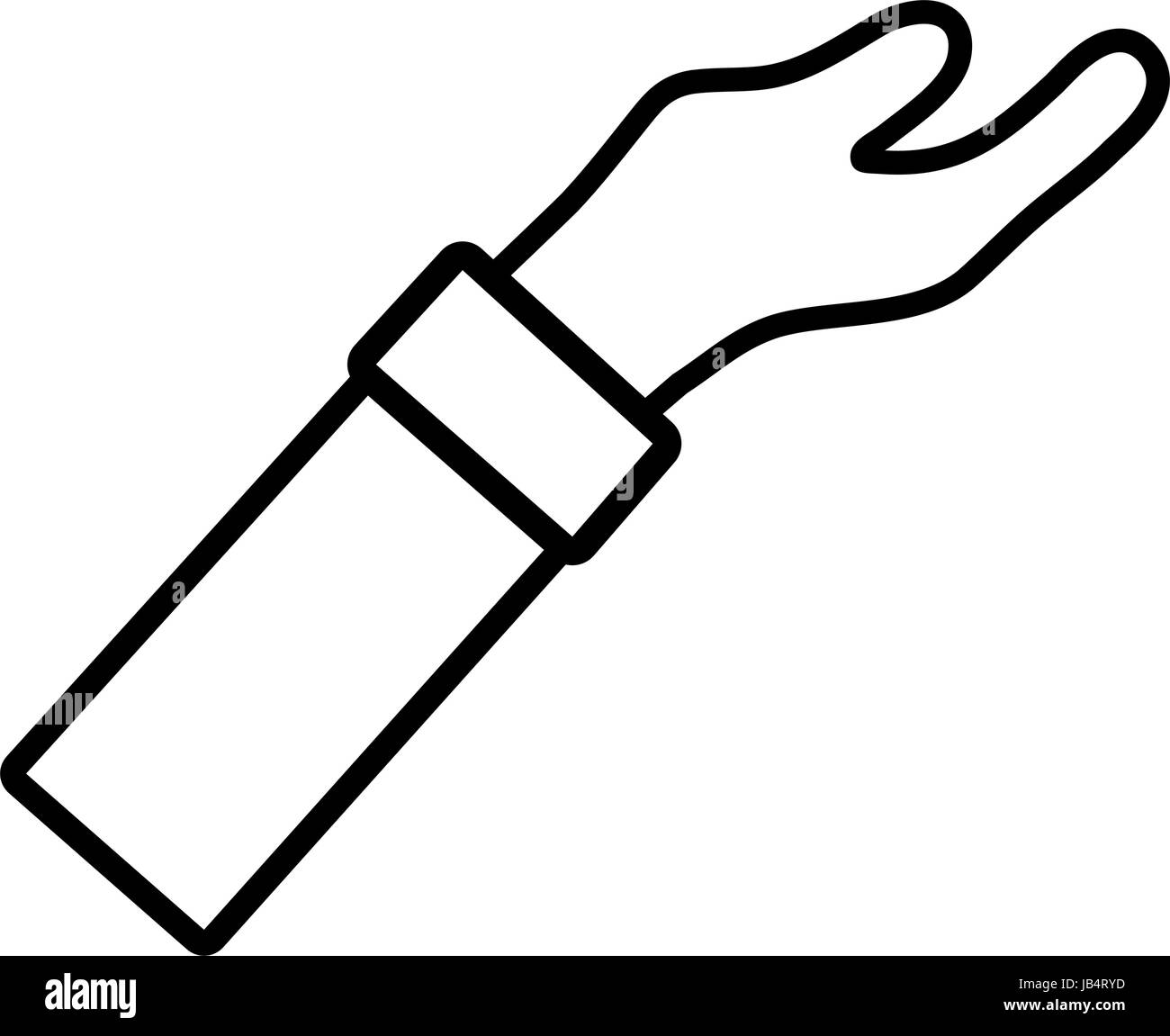 Middle finger woman Black and White Stock Photos & Images - Alamy