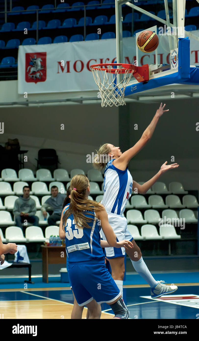 Moscow basketball team hi-res stock photography and images - Alamy