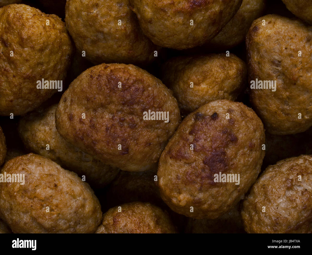 close up of rustic meatballs food background Stock Photo - Alamy