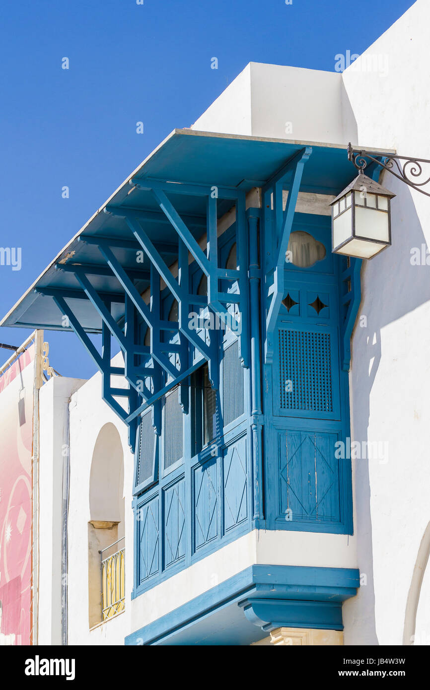 beautiful traditional balcony with old decoration Stock Photo - Alamy